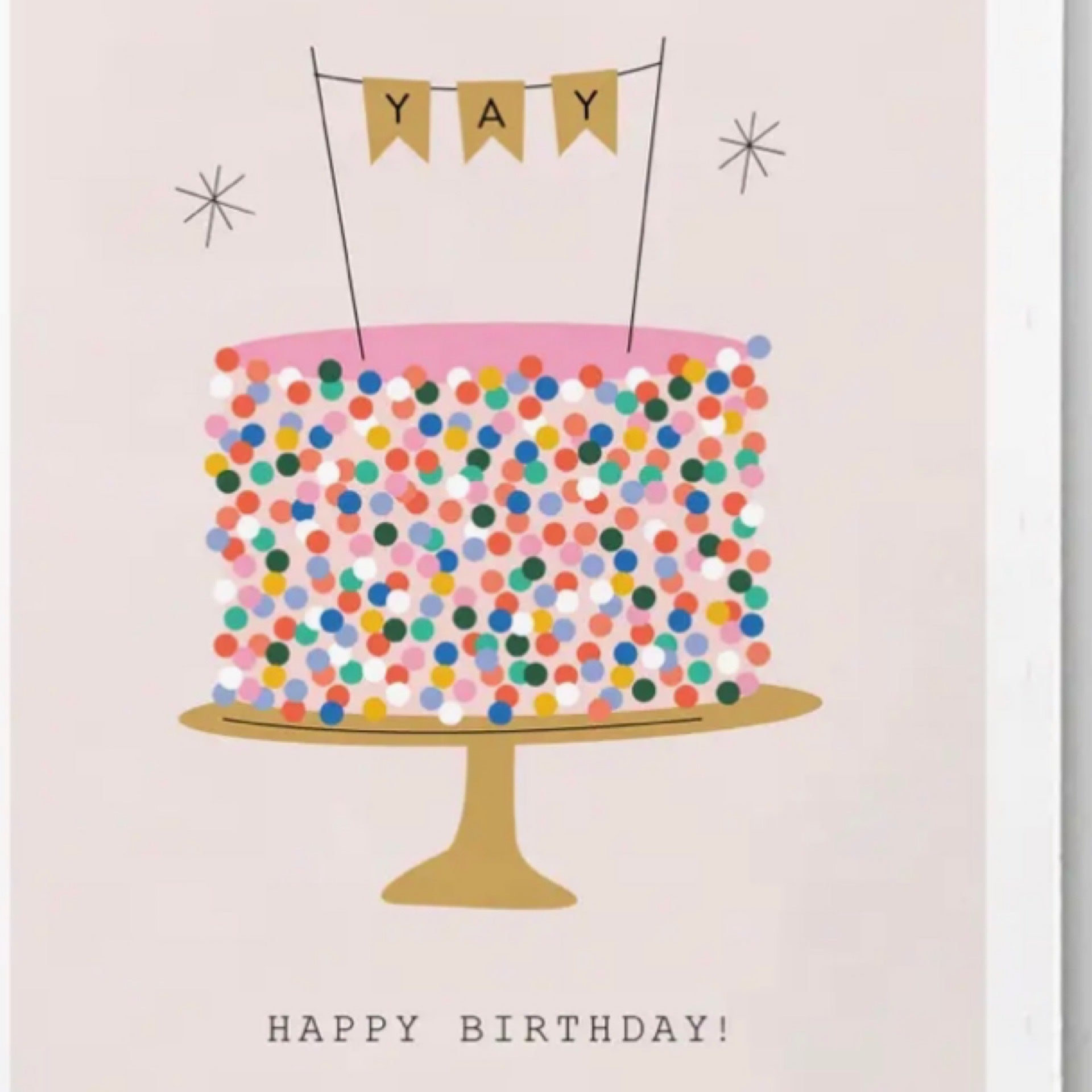 Happy Birthday Sprinkle Cake | Magpies Bakery